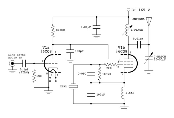 The Improved 1-Tube AM Transmitter